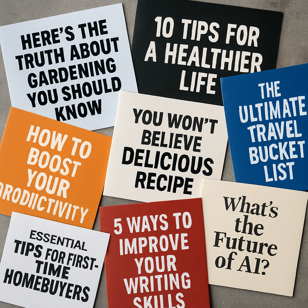 Best Free Title Generators to Create Engaging Headlines - Ranklytics